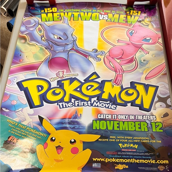 Art | Pokemon The First Movie Poster | Poshmark